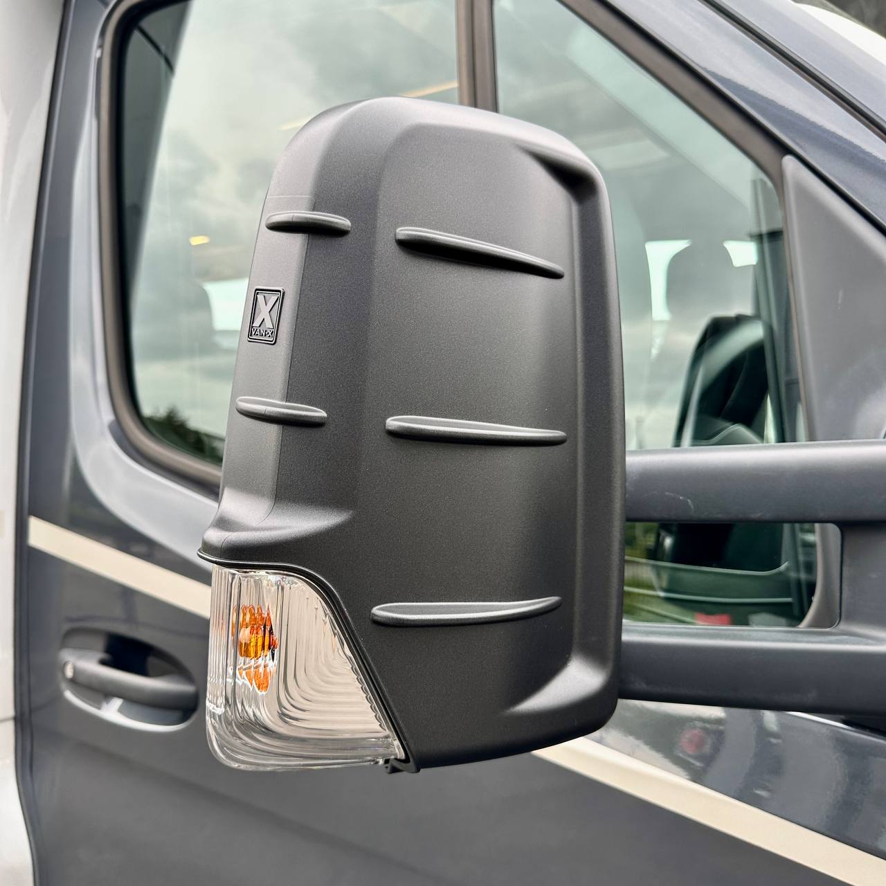 Mercedes Sprinter New Shape Wing Mirror Cap Covers - With Indicator (S ...