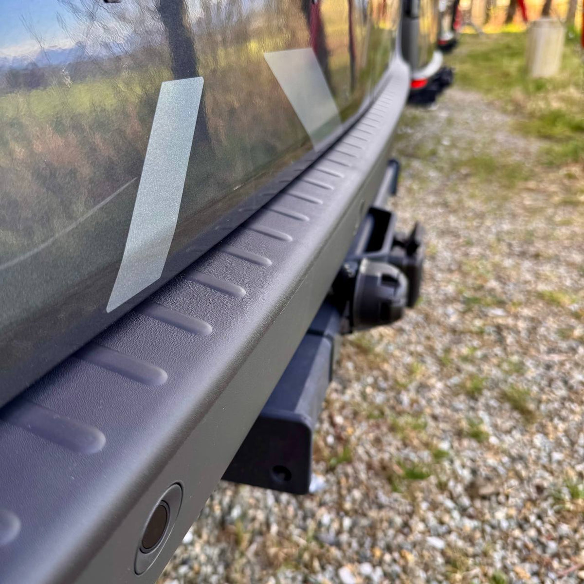 For Mercedes-Benz Sprinter 907 Rear Bumper Protector | Heavy-Duty Van ...