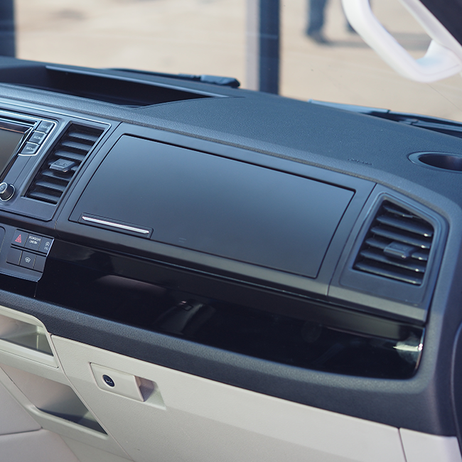 For VW T6 Transporter Glove Box Comfort Dash Conversion Matte Black (B ...