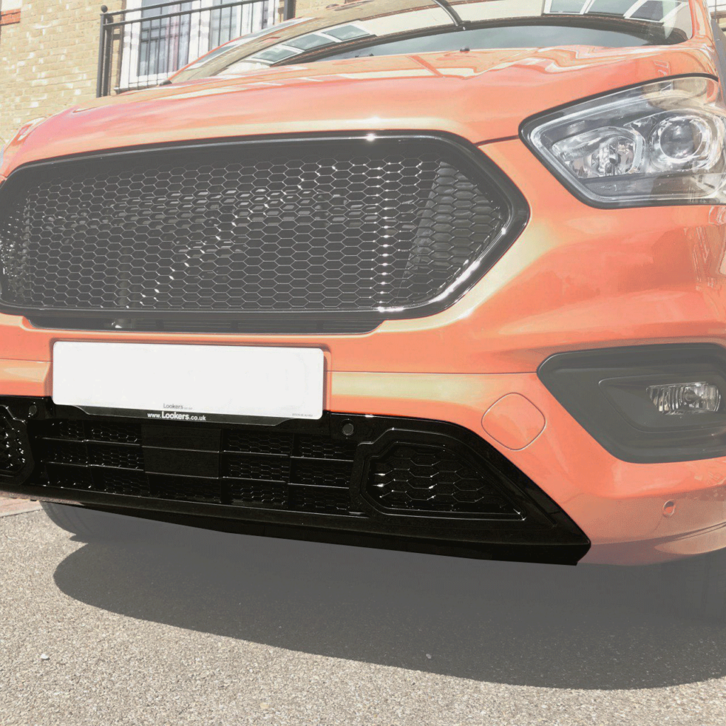 For Ford Transit Custom New Shape Front Lower Grille – Honeycomb Sport ...
